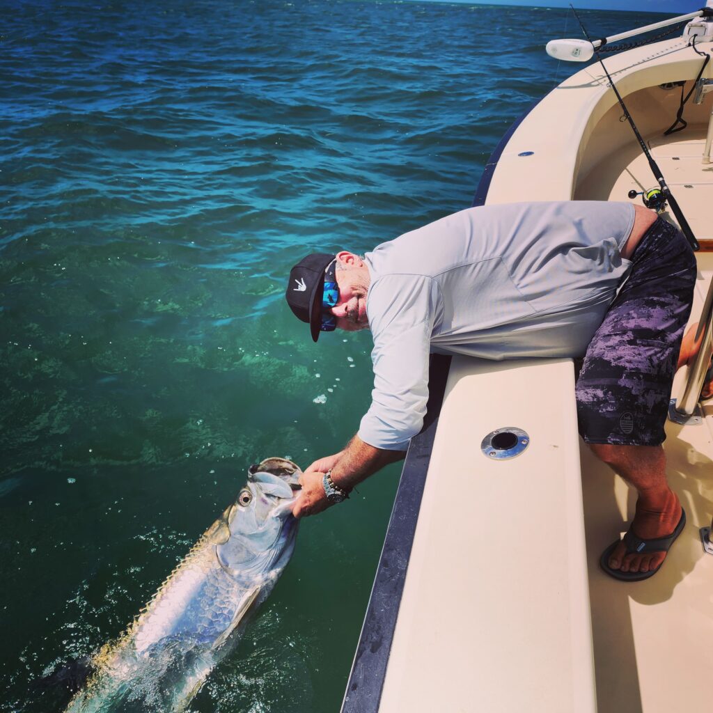 Tarpon Fishing in Boca Grande Pass During the Hilltide - West Coast ...